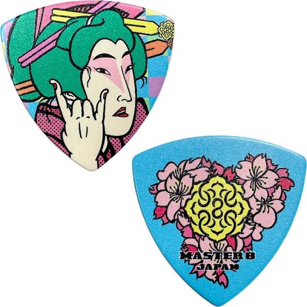 MASTER 8 JAPAN　Pick for Creative Collaborationギターピック（＝小さなキャンパス）+ アートの融合。MASTER 8 JAPAN x クリエーターのコラボレーションプロダクト Pick for C...