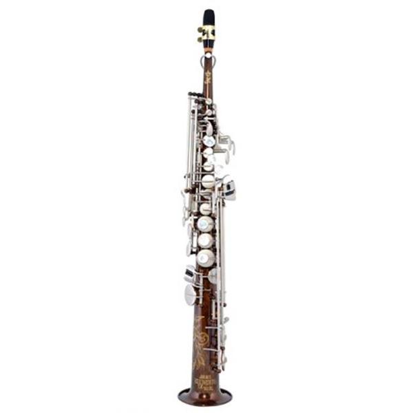 SX90/DLは、デイヴ・リーブマンの使用楽器をそのままに、左手スプーン・キイ（D，Eb，E，F，F#）とオクターヴ・キイのタンポを一般的なフェルトタンポへ、総手彫りの彫刻を標準仕様にした基本モデルです。・Key :Bb・Range :lo...