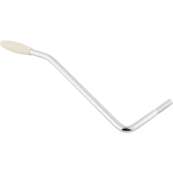 1986年から現在まで製造されているほとんどのStandard、DeluxeシリーズのStratocasterモデルに適用可能な、チップ付き（白）のトレモロアームです。・チップ付き（白）・ほとんどのStandard、DeluxeシリーズのS...