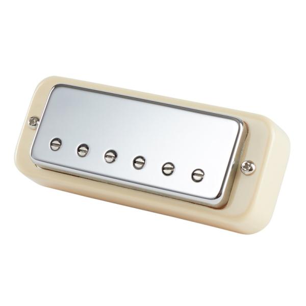PICKUP SHOP COLLECTIONS1960年代後半に発表されたMini-Humbucker（ミニハムバッカー）は、ハムノイズを軽減したP-90サイズのピックアップを求めるニーズに応えて、P-90のサイズにフィットするハムバッカー...
