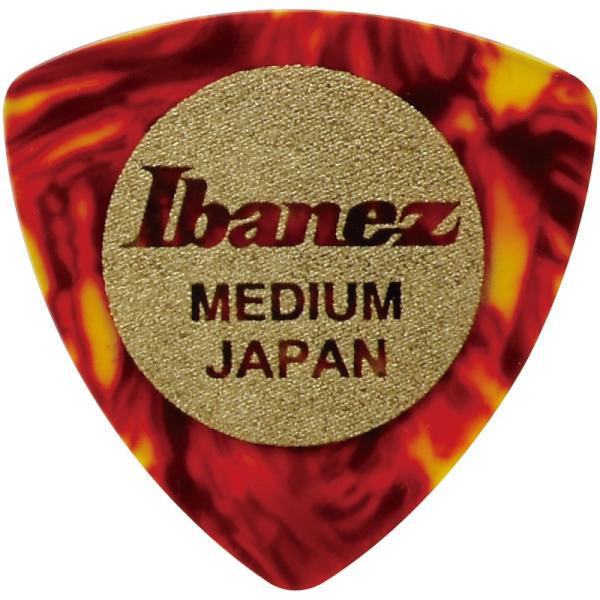Sand Grip Picks in GRIP WIZARD Series高いグリップ力が特徴のGRIP WIZARD（グリップ・ウィザード）シリーズ・ピック。両面にIbanezロゴのサンドグリップをデザインしています。・形状: トライアン...