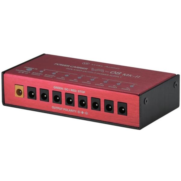 VITAL AUDIO POWER CARRIER VA-08 Mk-II ALL-ISOLATED-OUTPUT POWER SUPPLYフルアイソレート仕様にリニューアル！電流容量も増加してパワーアップしたVital Audioのパワー...