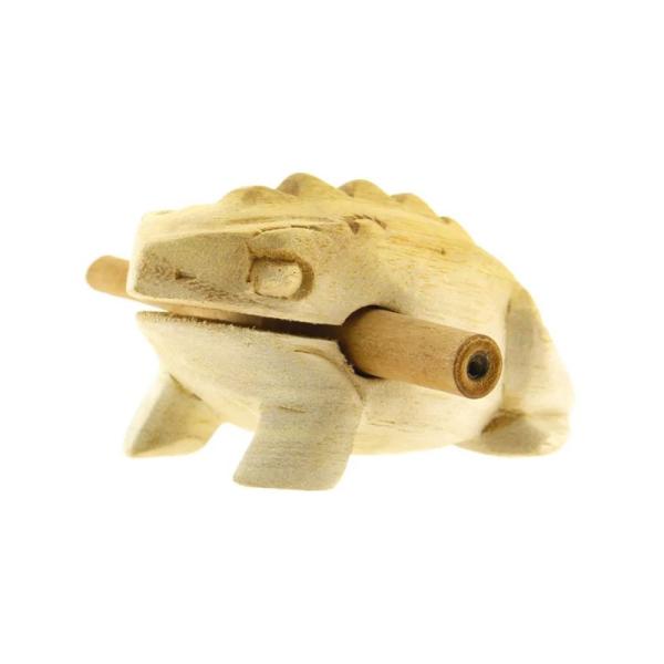 カエル型ギロ。背中をバチでなでるとケロケロと音が響きます。全長：6cm原産国：ベトナムイケベカテゴリ_パーカッション_その他パーカッション_Sound King_新品SW_Sound King_新品パーカッション サウンドキング登録日:20...