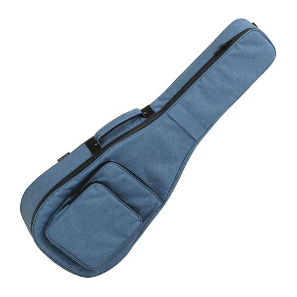 ABC-300CF BK -Classic &amp; Folk Guitar-ケース外部には防水性に優れた生地とファスナーを採用。取り外しが可能なネックピローも付属し、18mmのパッドが楽器をしっかりと保護します。A4サイズもらくらく入る...