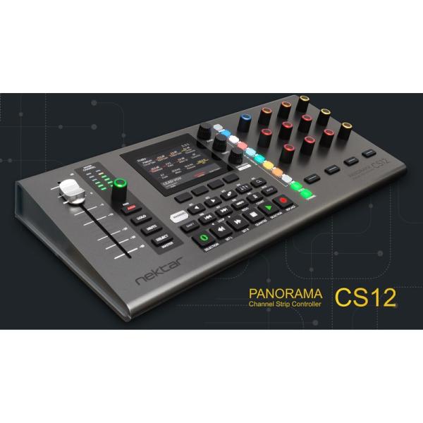 ★Cubase、Logic Pro、Nuendo に最適なチャンネルストリップコントローラーPanorama CS12 は、Logic Pro および Steinberg の Cubase と Nuendo の Nektar DAW インテ...