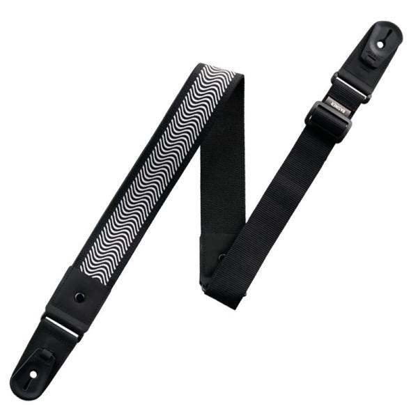 DURA GUITAR STRAP VITALGRIP HARDCORE SERIES安全性が非常に高いストラップロック構造VITALGRIPを備えたDURA ストラップは、本体の加工や追加のハードウェアを必要とせず、演奏中の不意のストラッ...