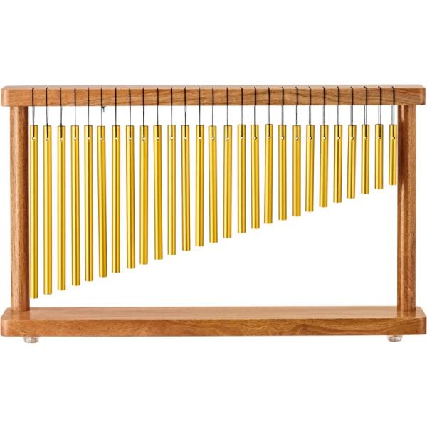 Table ChimesMeinl Sonic Energyのテーブルチャイムは、美しい下降音を奏で、ハープのような響きを持ちながらも、金属的な音色が特徴です。テーブルや棚、床などお好みの場所に置いて、簡単にサウンドヒーリングを始められます...