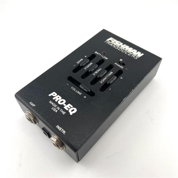 FISHMANのグラフィック・イコライザー・プリアンプがUSEDで入荷！こちらはアコースティック楽器用の位相反転スイッチ付きグラフィック・イコライザー・プリアンプ。9V電池、または外部電源で駆動します。状態：使用に問題無し付属品：本体のみ保...