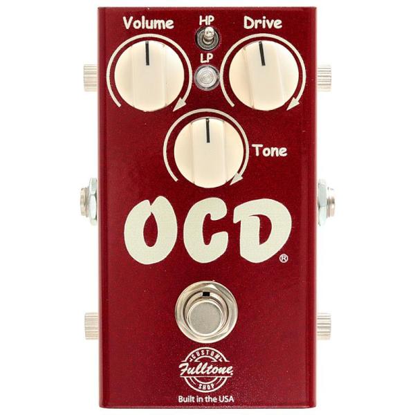 IKEBE 50th Anniversaryを記念して、スペシャルなカラーでオーダーしたOCD V2！！・RUBY SPARKLEカラー・ホワイトノブ・ホワイトロゴ----------------Fulltone Obsessive Com...