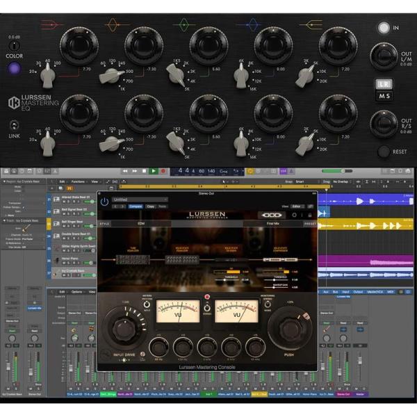 ミキシングとマスタリングの最強バランスバンドルセット！Lurssen Mastering Suiteは、Lurssen Mastering Consoleと、T-RackS Lurssen Mastering EQがバンドルされたオトクなバ...