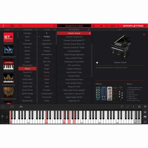 8，000 種以上の音色を収録するSampleTank 4 MAX！SampleTank 4 MAX には、36 種の SampleTank 対応音源が収録されています。もちろん SampleTank 4、SampleTank 3、Samp...