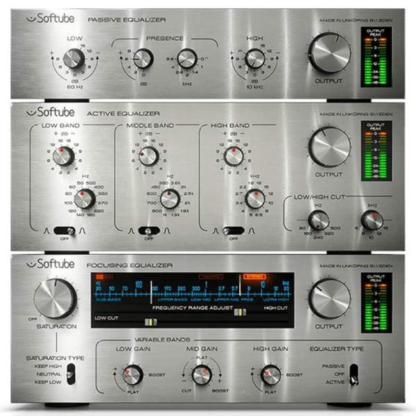 3種類のSoftubeイコライザー・パック！Passive-Activeパックは、特徴と癖のある個性的な3種類のSoftubeイコライザー・パック。PassiveおよびActiveイコライザーは、過去から現在にいたる何千ものレコーディングに...