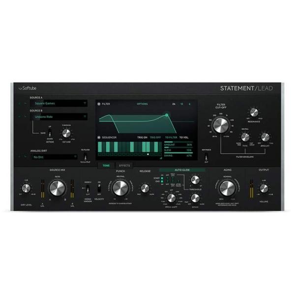Softubeが示すリード・シンセサイザー！Statement Leadは、現代の音楽に理想的なシンセサイザー・プラグイン。Statementという名の通り、思いを表明しようという気持ちをかき立てます。面倒な操作は一切不要、洗練された完成度...