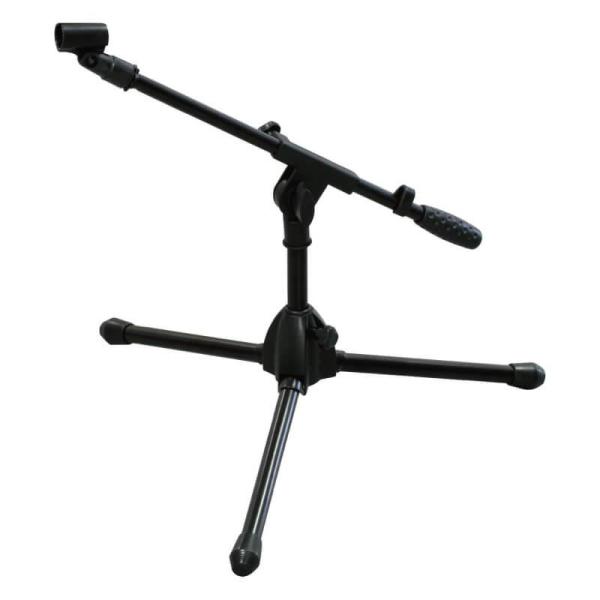 【製品の特長】MS-206Bは、高さ310mm、ブーム部長さ425mmで、低い位置からのマイキングや宅録に最適なマイクスタンドです。ブーム部は取り外し可能で、高さ205mmのショートスタンドとしても利用できる多機能モデルです。しっかりとした...
