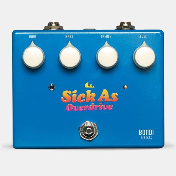 Bondi Effectsの Sick As Overdrive は、常に改良され続けてきた完成度の高い回路設計で、クローン半神半人系をベースにしつつも、現代のプレイヤーに向けて大幅な改良が追加された傑出したオーバードライブペダルです。ゲイ...