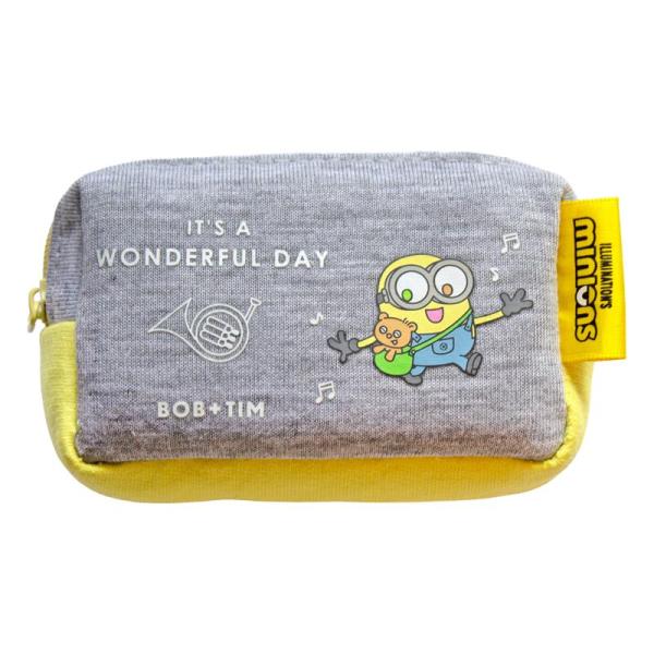 ミニオン Bob+Tim マウスピース用スウェットポーチフレンチホルン用 MFH管楽器のマウスピースを収納するためのポーチです。外装にやわらかなスウェット素材を採用しました。取り外し可能なクッションとポーチの中をキレイに保つ、洗える内袋付き...