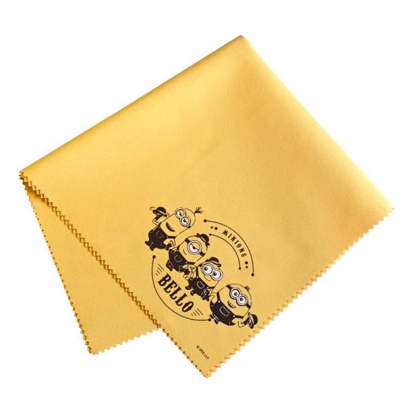 ミニオン 楽器クリーナー ポリッシングクロスジェントルマン MNPC-2ちょっぴりかしこまったミニオン達がクールなデザイン最先端技術によって生み出された超極細繊維（マイクロファイバー）を使用した画期的な楽器クリーナーです。●楽器使用後の汗や...