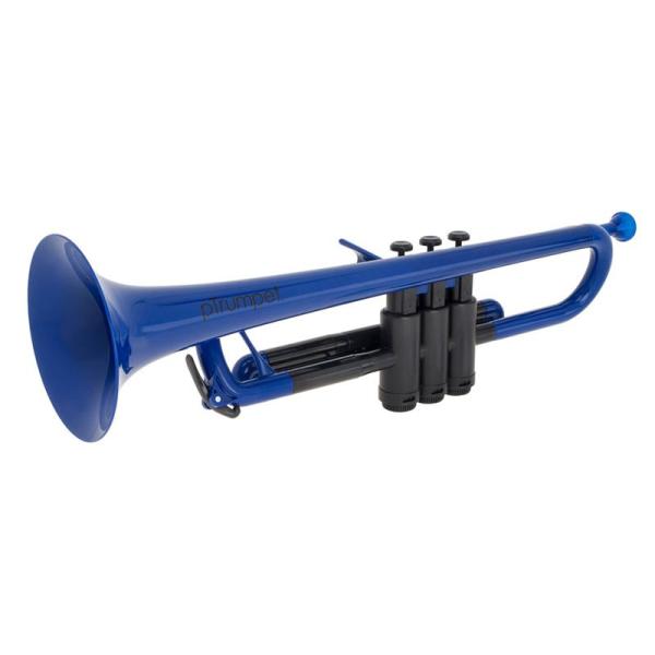 pTrumpet（ピートランペット） プラスチック製 Bb トランペット●初めて触れる、初めて音を出す、気軽に管楽器を始める最高のツール pBone music英国で開発されたこの pBone music は、現在世界中の教育現場でも愛用さ...