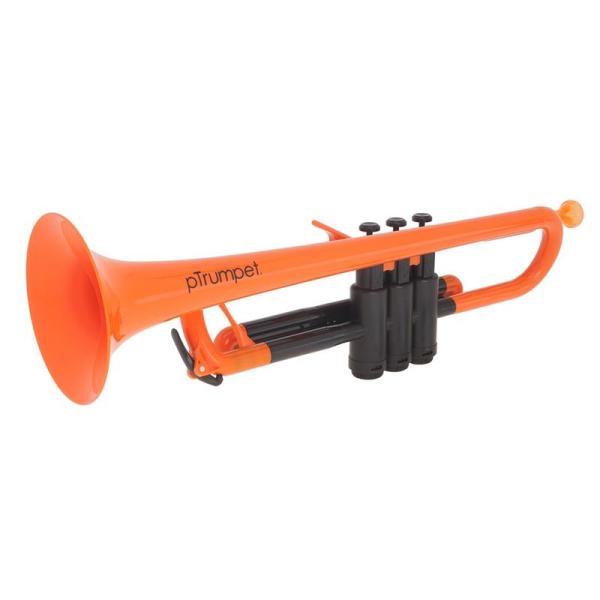 pTrumpet（ピートランペット） プラスチック製 Bb トランペット●初めて触れる、初めて音を出す、気軽に管楽器を始める最高のツール pBone music英国で開発されたこの pBone music は、現在世界中の教育現場でも愛用さ...