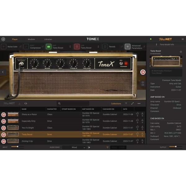 4種の貴重なアンプを収録した 圧倒的なコレクション！ODS Legends Signature Collection は、4種の貴重な Dumble Overdrive Special アンプを TONEX エコシステム上でご利用いただける...