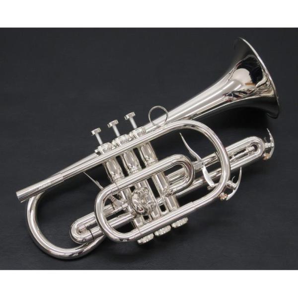 Brasspire Unicorn (ブラスパイア ユニコーン) BPCT-B4S Cornet英国の伝統を受け継ぎつつもBrasspireならではのアレンジを加えたブリティッシュスタイルのコルネット!!まろやかな音色と粒だった音の切れを両...