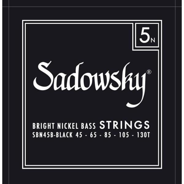 明瞭なアタックとバランスの取れたレンジを両立した、Sadowsky Black Label ニッケル弦。ヘックスコア（六角芯線）＋ブライトニッケルの巻線を採用しており、適度に高めのテンションで、タイトなローエンドとブライトで抜けの良いサウン...