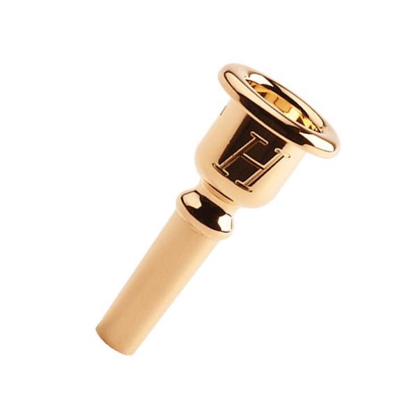 Heritage (ヘリテージ) コルネット マウスピース 金メッキ・3B (DW3181G-3B)2Bに似てさらに輝かしい音色です。とてもフレキシブルです。カップ径：16.75mmリム幅：5mmスロート: 4.3mmバックボア：Vタイプ。...