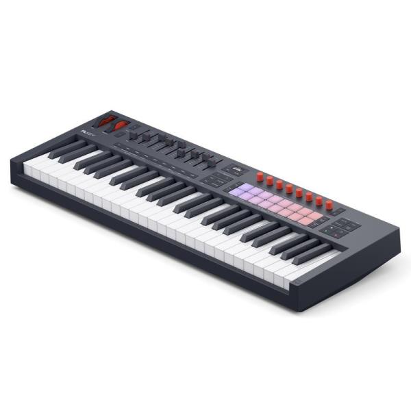 ビートメイクもミックスも、この一台で。FL Studio専用、フル機能の49鍵コントローラー！FLkey 49は、ビートのスケッチからトラックの完成まで、音楽制作をスムーズに行えるFL Studio専用キーボード・コントローラー。 4オクタ...