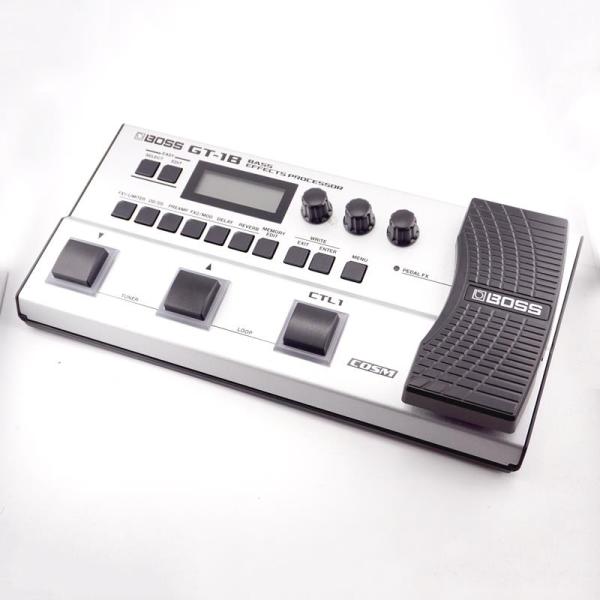 BOSSのマルチエフェクター「 GT-1B 」の中古品が入荷！本機は高品位で多彩なサウンド・メイキングを実現するフラッグシップ・クラスのエフェクト・エンジンを、軽くてコンパクトな筐体に凝縮したベース用マルチ・エフェクターです。進化し続けるC...