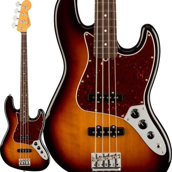 【ファクトリーアウトレット品B級特価】American Professional II Jazz Bassは、60年以上に渡る革新、インスピレーション、進化を経て、現代のプレイヤーの要求に応えます。人気のSlim Cシェイプネックは、丁寧に...
