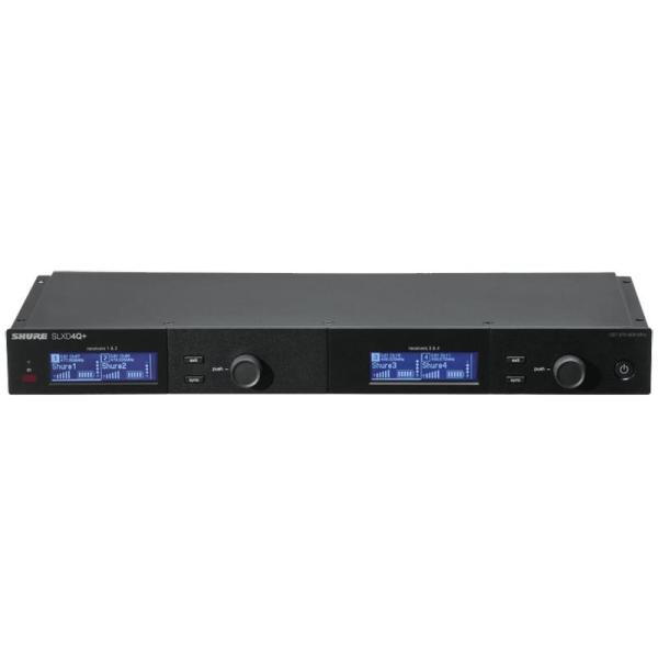 4chデジタルワイヤレス受信機 SLXD4Q+ 4chデジタルワイヤレス受信機は、経験豊富なスタッフやプロエンジニアに、ハンズフリーでの監視と管理という新しいワークフローを提供します。省スペース設計で、あらゆる現場にワイヤレスの卓越した性能...