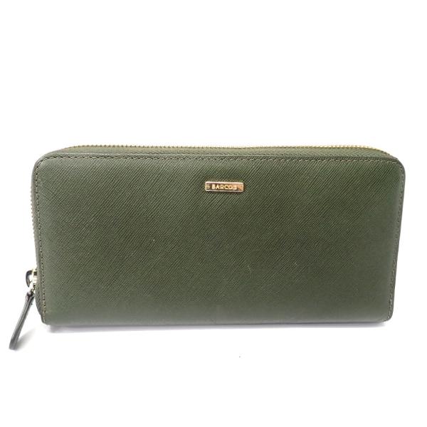 ■商品情報[管理番号]Ft1308431[ブランド]バルコス（BARCOS）[対象]レディース[カラー]モスグリーン[モデル]ラウンドファスナー[サイズ]W約19cm x H約10cmx D約2cm[仕様]開閉式：ファスナー内側：小銭入れ ...