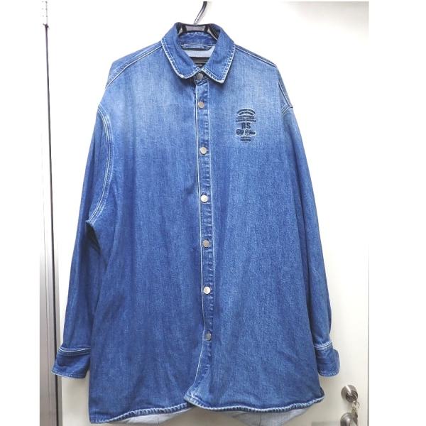 ■商品情報[管理番号]Ft1316611[ブランド]ラフシモンズ（RAF SIMONS）[型番]192-727B[対象]メンズ[カラー]ネイビー[モデル]AW 19/20 Big fit denim[サイズ]表記サイズ：EU #M肩幅：約5...