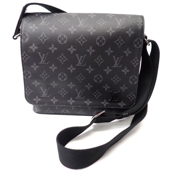 ■商品情報[管理番号]Ft635141[ブランド]ルイ・ヴィトン（LOUIS VUITTON）[型番]M46255[対象]メンズ[カラー]ブラック[モデル]ディストリクト PM[ライン]モノグラム・エクリプス[サイズ]W約25cm x H約...