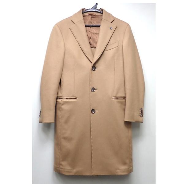 ■商品情報[管理番号]Ft637463[タイプ]チェスターコート[型番]7050[対象]メンズ[カラー]茶[モデル]L.B.M.1911 エルビーエム 1911[サイズ]表記サイズ：EU #F肩幅：約42cm着丈：約94cm身幅：約44cm...