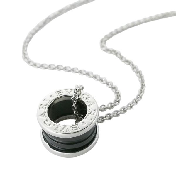 BVLGARI ブルガリ ビーゼロワン B-zero1 セーブ・ザ・チルドレン ネックレス SV925 ブラックセラミック 仕上済