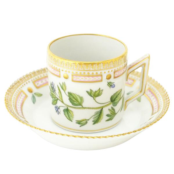 ロイヤルコペンハーゲン Royal Copenhagen フローラダニカ カップ＆ソーサー 未使用 食器 ティーセット