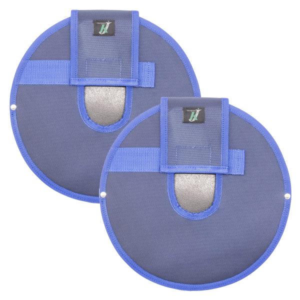 チップソー専用カバーです。こちらは2枚組です。刈り払い機の持ち運び時や保管時の保護にお使いください。対応サイズ：230mm〜255mm