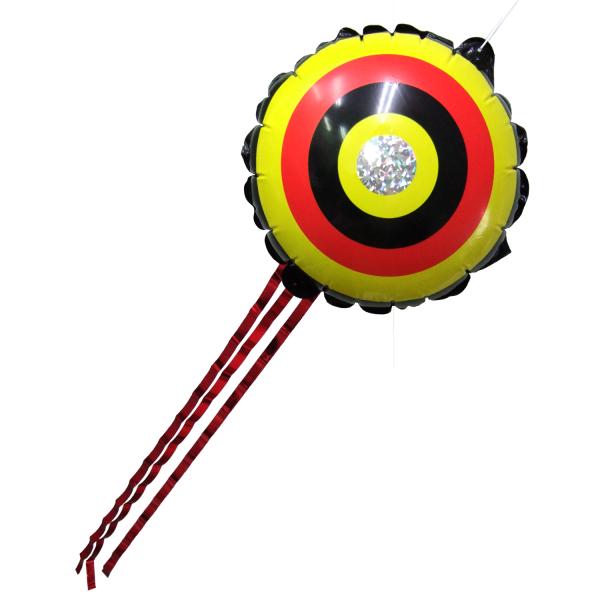 【特徴】・「大目玉」とキラキラ「ホログラムの乱反射」で害鳥を威嚇。・ホログラムの光りが四方八方へ反射し害鳥を威嚇します。・３本の赤銀テープでキラキラ威嚇効果アップ。【仕様】サイズ：径 約54ｃｍ（使用時）付属品：吊下ひも　１本、赤銀テープ　...