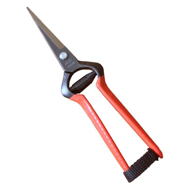 昔は、東北型芽切と言われ、福島県や宮城県などの主に東北産地に御使用いただいておりましたが、切れ味や握った感覚が好評で、関東地方の方々にも受け入れられ、今では北海道から沖縄まで御使用頂いております。果樹・園芸の芽切、野菜の収穫やさつきの芽切や...