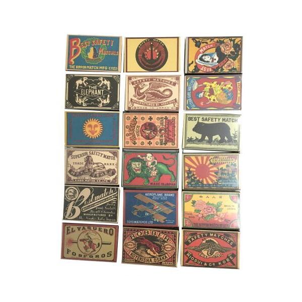 1箱約40本入※ラッピングはお受けできません。柄は、おまかせください。1個の価格です。ノスタルジア マッチ■マッチは商品の性質上、あまり湿気には強くありません。着火しにくい場合があるかもしれませんが不良ではございません。少し乾いた状態でご使...