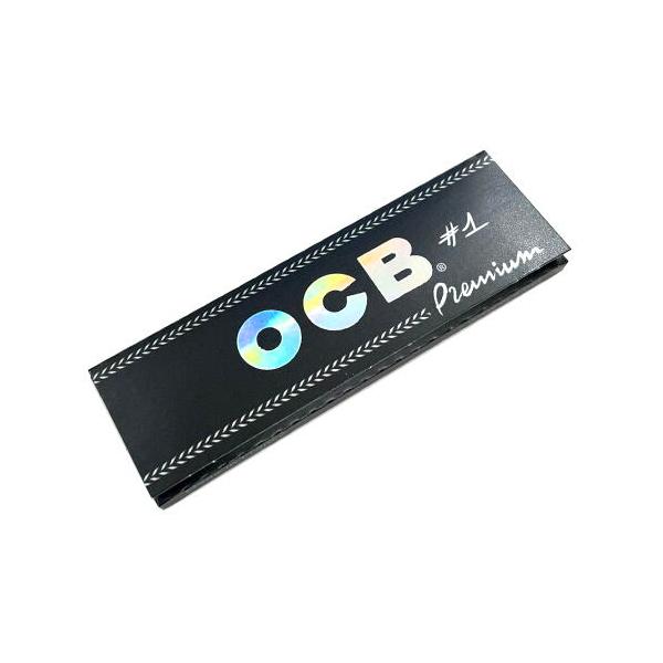 OCB プレミアム シングル ローリングペーパー 手作りたばこ用巻紙 50枚入り 典型的なスローバーニングペーパー。半透明で巻いたたばこが透けて見えます。長さ：69mm×幅36mm。レギュラーサイズ■味を損ねないとても薄い巻紙。燃焼速度 遅...