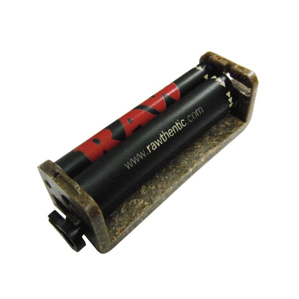 メール便なら送料250円自分で巻く楽しさ！節煙にもなりますRAW ロー 79mm 1 1/4サイズ ローリングマシーン レギュラー・スリム切り替えレバー付き 手巻きタバコ用シングルローリングマシーン。環境に優しいヘンププラスチック、スペアベ...