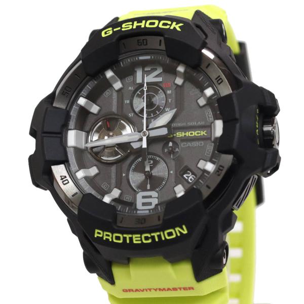カシオのメンズウォッチ、G-SHOCK MASTER OF G-AIR GRAVITYMASTER(GR-B300RY-1A9JF)の中古品です。使用感が少なく、ほとんど傷汚れ等のないお品物です。保証書は未記入です。付属品は以下の通りです。...
