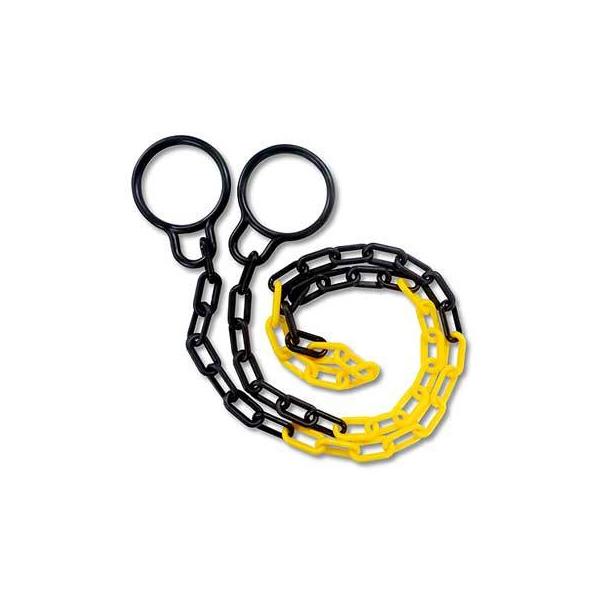 コンパクトに収納可能で持ち運びに便利！両端のリングをコーンに掛けるだけで簡単に設置できます。●長さ：2,100mm●リング内径：86mm●カラー：黄/黒