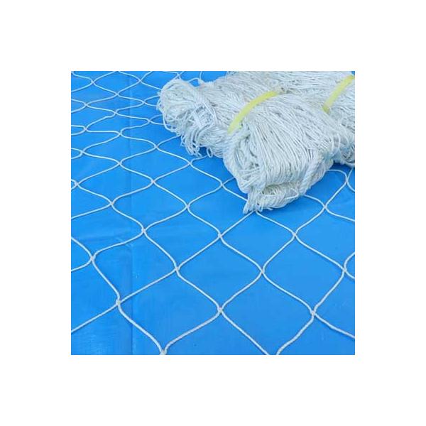網目が大きく降雪時に雪が留まらず、強風の煽りにもネットがバタつかないので、寒冷地や風の強い建設作業現場に最適です。●サイズ：5m×5m●目合：10cm●材質：ポリエステル