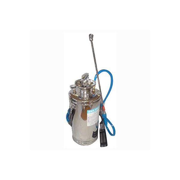 コンクリート型枠剥離剤や遅延剤・防錆剤・養生剤・表面強化剤などの低粘度溶剤の噴霧に！アスファルト乳剤の散布にも使用可能です。●容量：6L●重量：2.2kg●常用圧力：0.4Mpa●仕様：ステンレスタンク・蓄圧式・肩掛け式・5mホース・扇状の噴射口