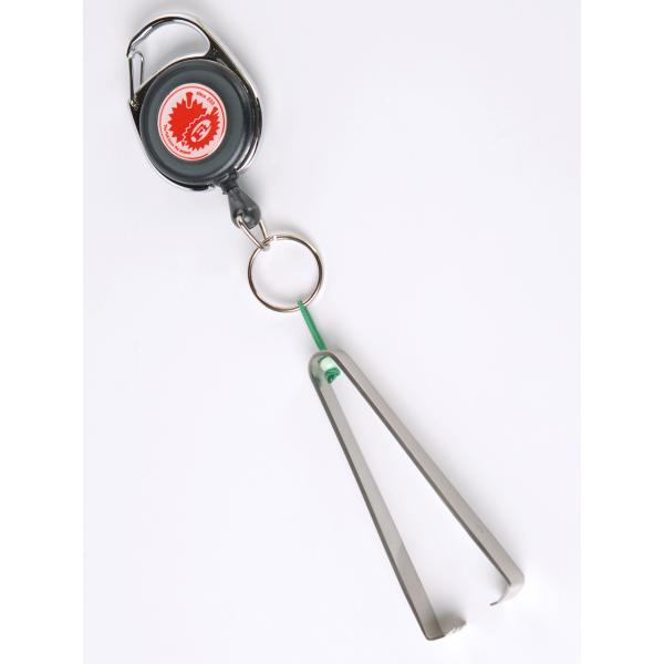 【スナップオープナー】【釣り便利グッズ】【村越正海監修】★スナップを素早く簡単開閉！★ロゴ入りオリジナルピンオール付きで携帯しやすい！★スナップサイズに合わせた大中小の3サイズを設定。★丁度よいバネの強さで指が痛くならずに開閉できます。また...