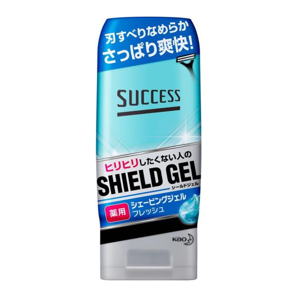 刃すべりなめらか。さっぱり爽快！ヒリヒリしたくない人のシールドジェル。ヒゲの芯までやわらか！スルッと剃れる。うるおいたっぷりで肌にやさしい！●フレッシュタイプ●メントール配合（清涼剤）●すべり成分配合（カラギーナン・高重合PEG：基剤）●カ...