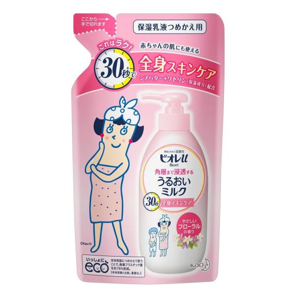 使いやすいのにしっかり保湿。30秒＊で全身スキンケア！のばしやすいミルクが角層までぐんぐん浸透。うるおいを長時間閉じ込め、朝までしっとり！保湿成分：シアバター、ワセリン配合。●素肌とおなじ弱酸性●赤ちゃんのデリケートな肌にも使えます●アレル...